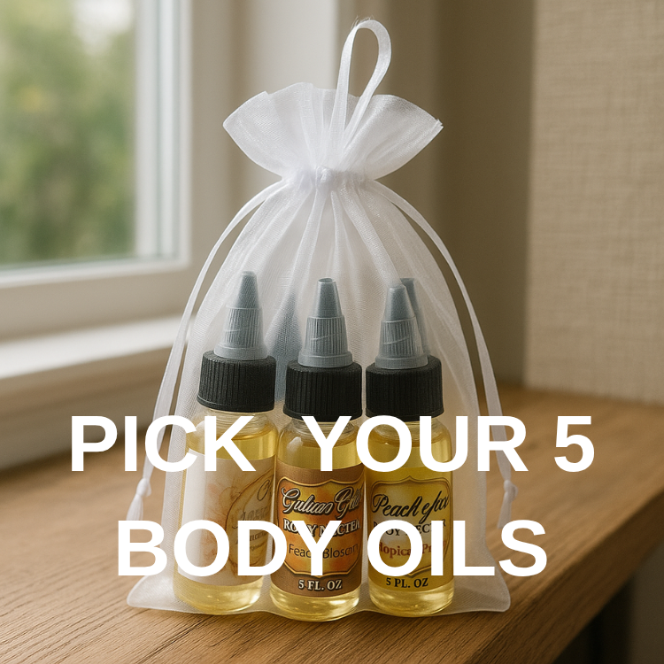Fall Body Oil Discovery Set - Pick your 5 Body Oils – The Kintsugi Woman
